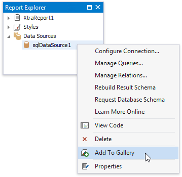 Berichtsgalerie | DevExpress End-User Documentation