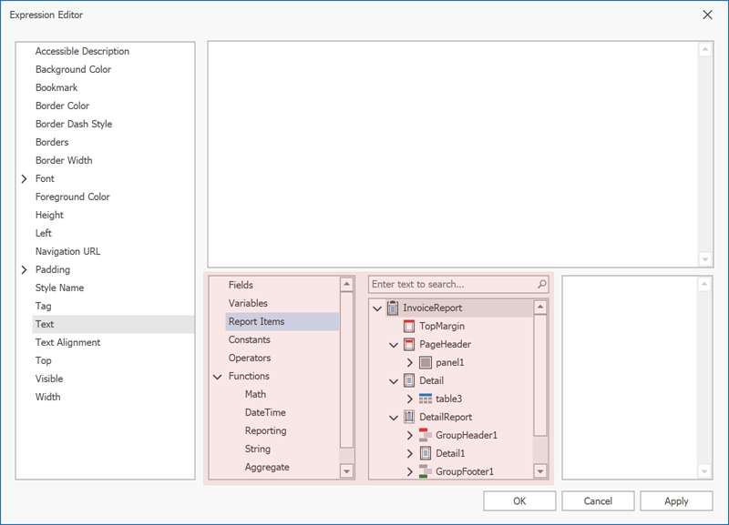 Übersicht über Ausdrücke | DevExpress End-User Documentation
