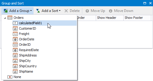 Gruppieren von Daten nach einem benutzerdefinierten Feld | DevExpress ...